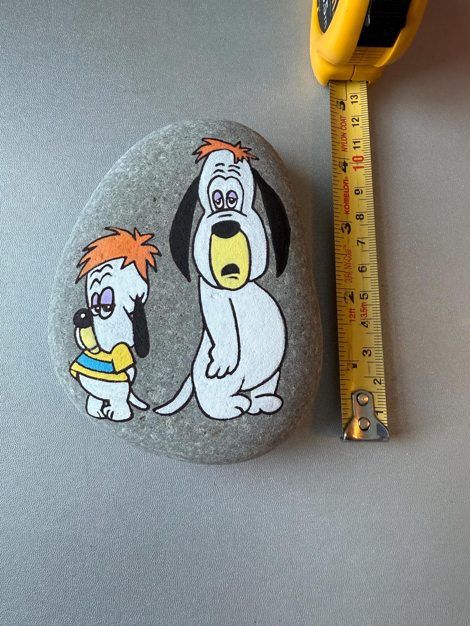 Droopy and Dribble Dogs Painted Rock SEALED - Etsy