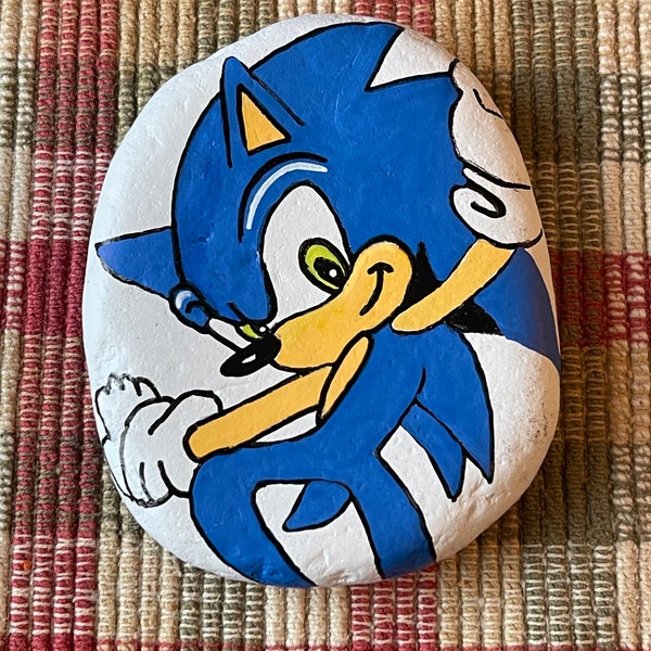 Paint Hedgehog Rock - Etsy
