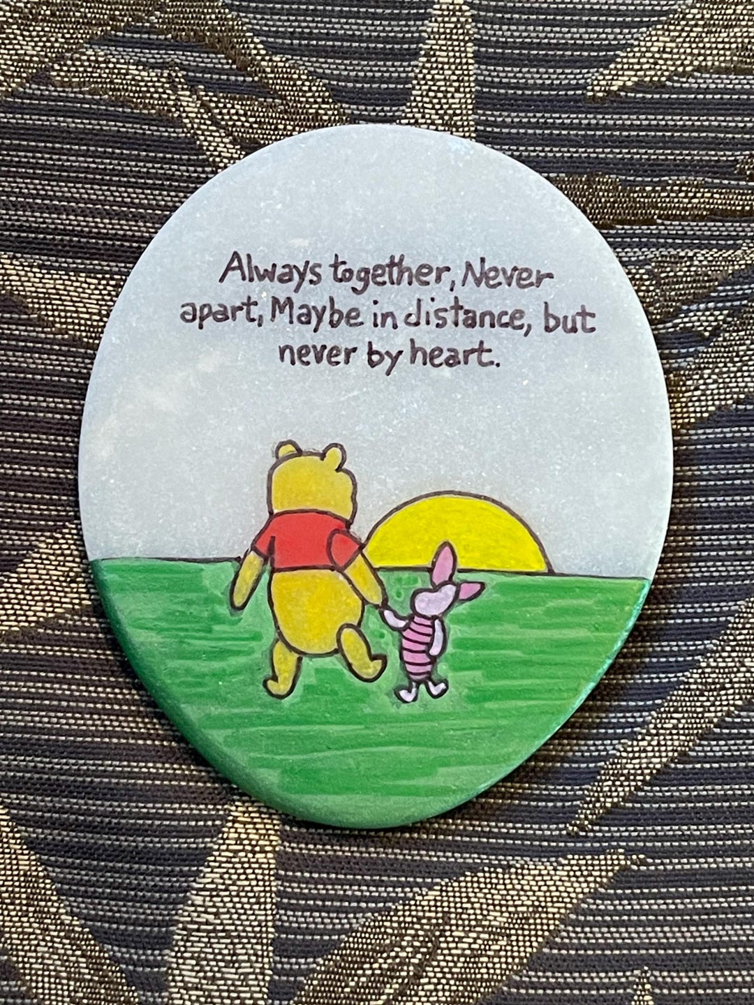 Pooh and Piglet Painted Rock SEALED Never Apart - Etsy