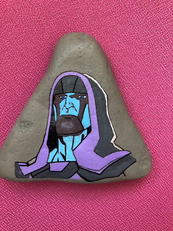 Guardians of the Galaxy Ronan Painted Rock Painted Rocks | Etsy