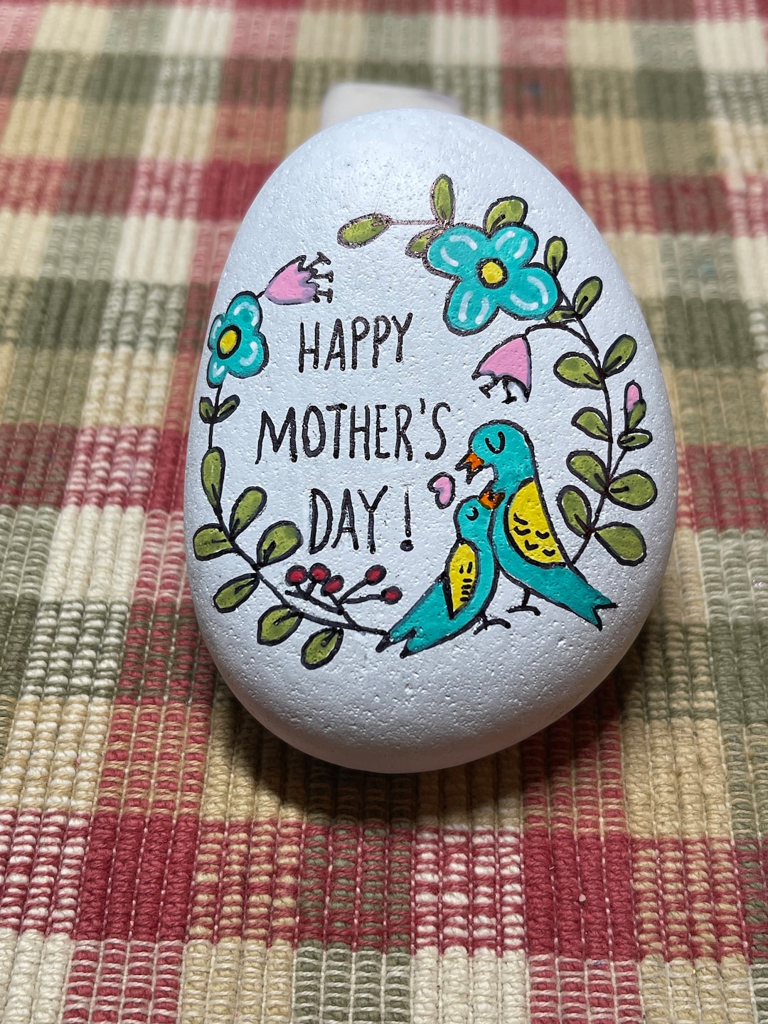 Happy Mother’s Day Painted Rock SEALED - Etsy