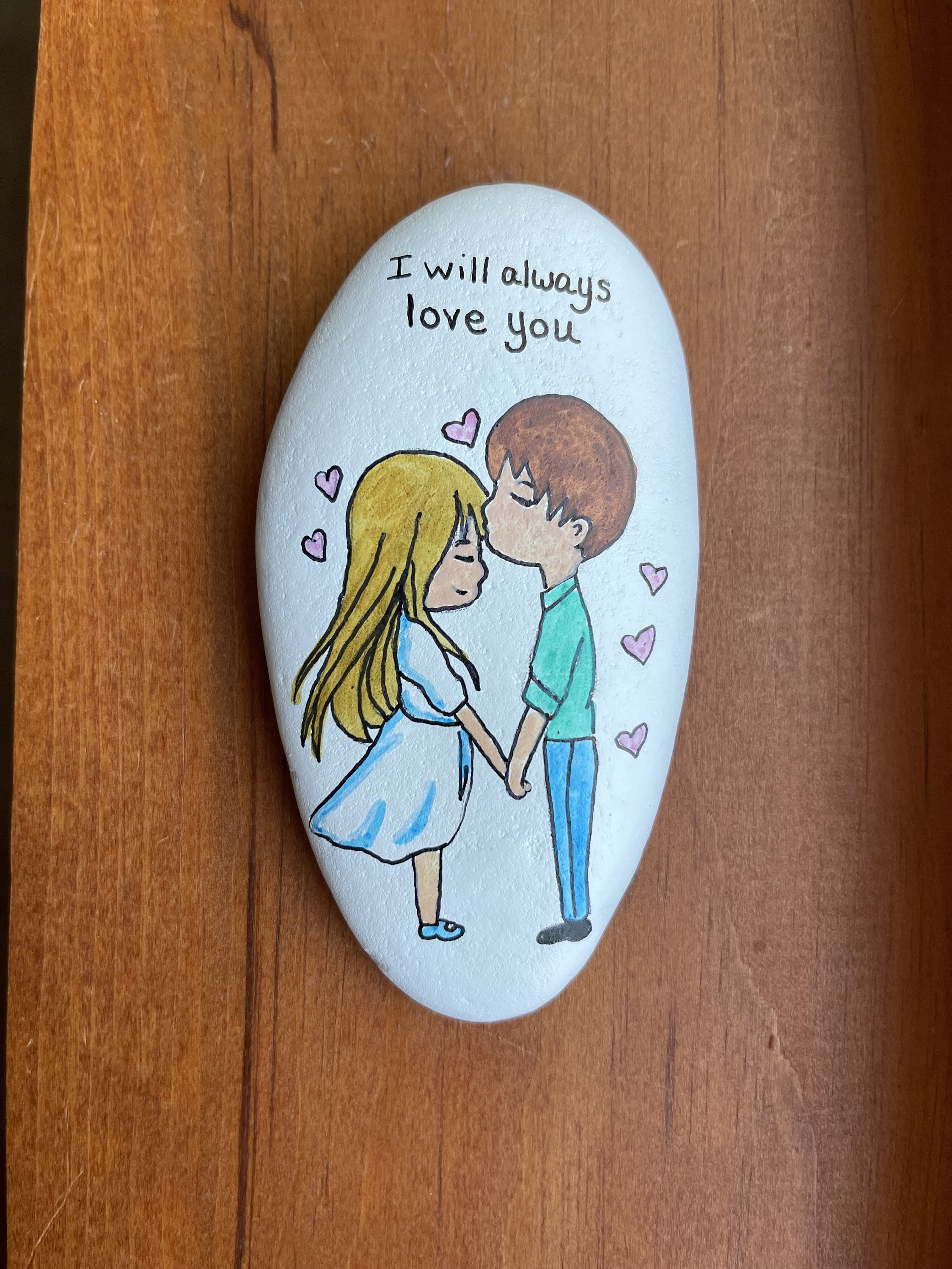 I Will Always Love You Painted Rock SEALED - Etsy