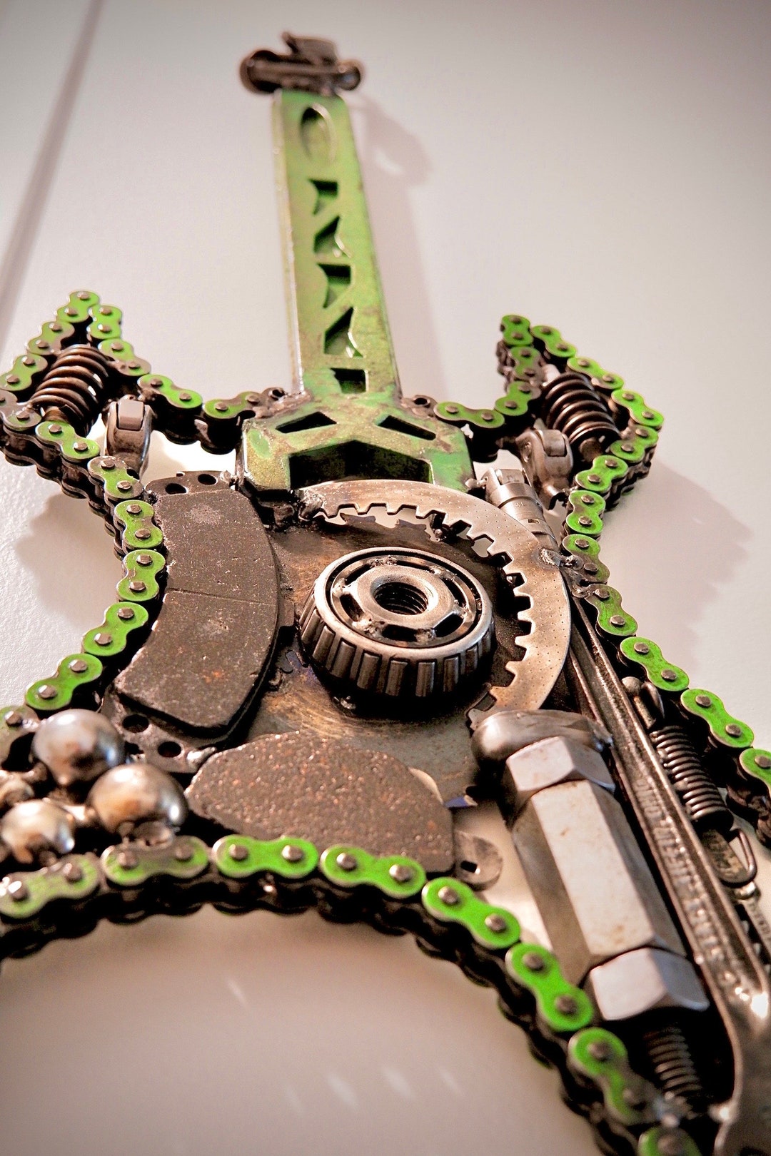 Metal Art Guitar Rocker Reborn - Etsy