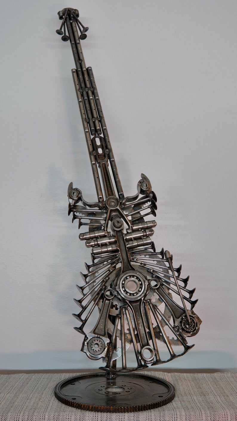 Metal Art Guitar Wisdom - Etsy