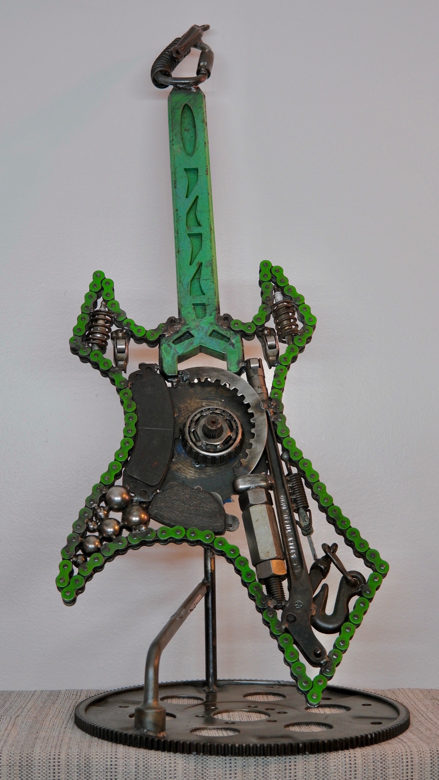 Metal Art Guitar Rocker Reborn - Etsy