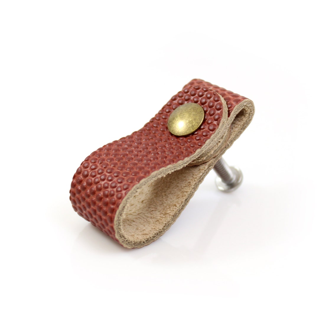 Football Drawer Knobs Sports Drawer Pulls Leather for Kids Room ...