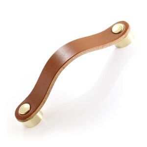 Leather Drawer Handles Leather Bohemian Decor Replacement Dresser ...