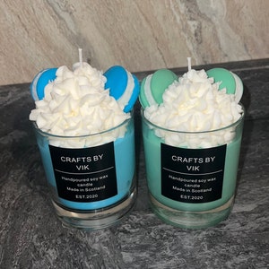 Hand Poured Macaron Dessert Candle Various Scents Available Soy Wax ...