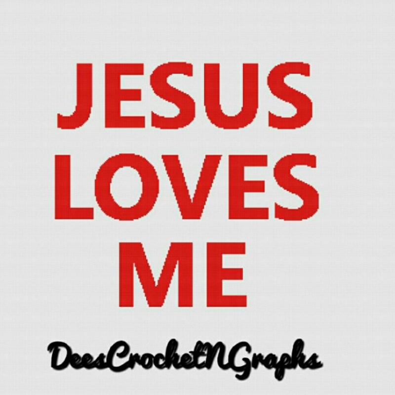 Jesus Graph Pattern - Etsy