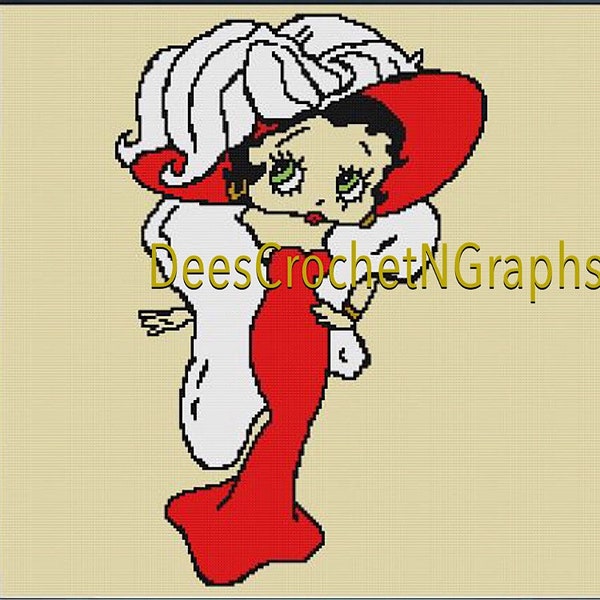 Betty Boop Crochet Pattern - Etsy