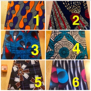 2PCS African Print Window Curtain Drapes Backdrop Home - Etsy UK