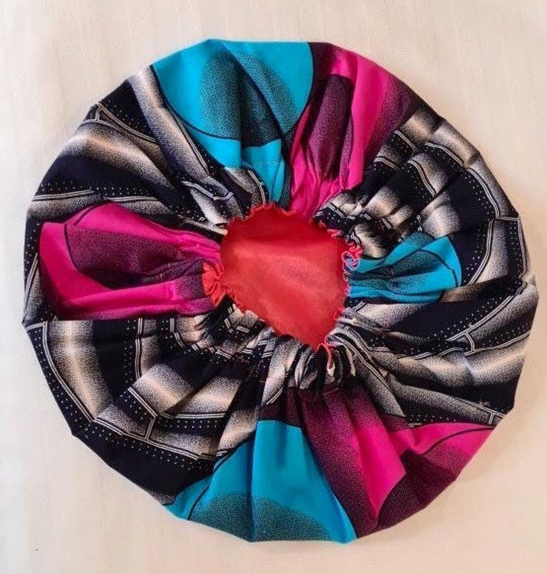 Satin Lined African Print Bonnets - Etsy