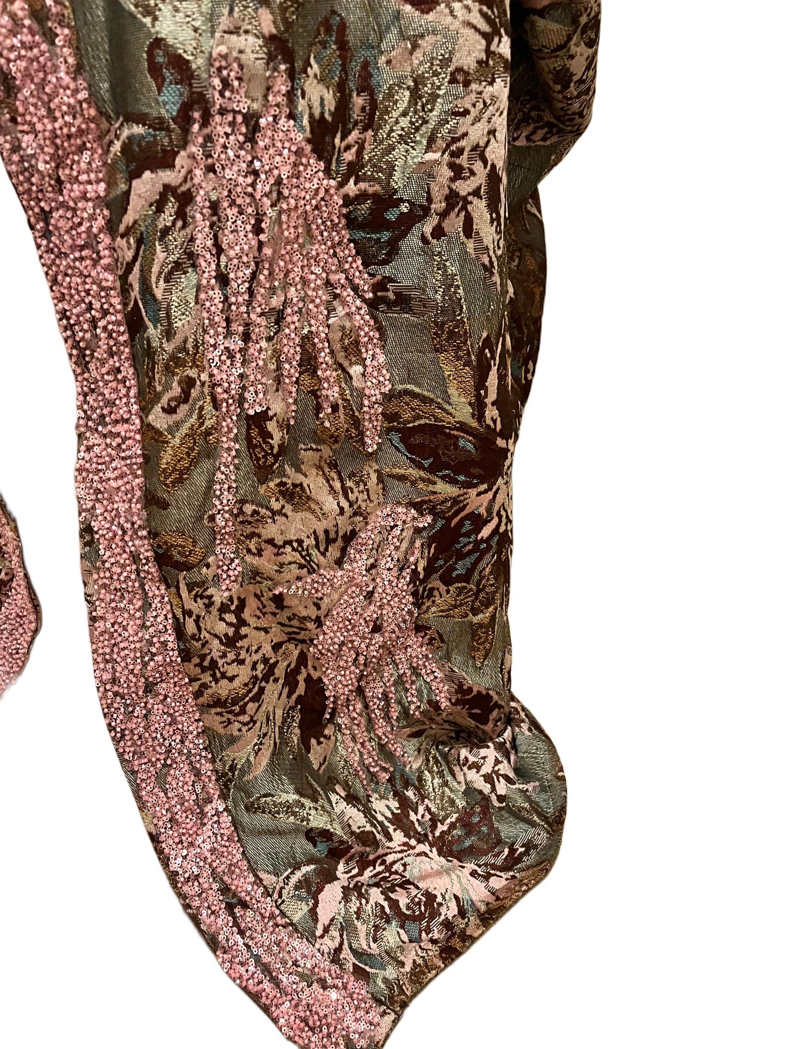 Appliqué Embellished African Damask Boubou Dress Set | Rich Aunty ...