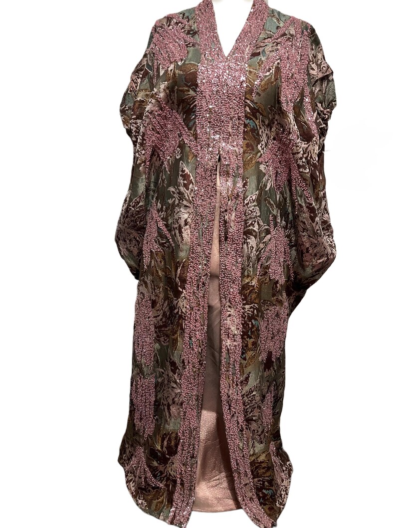 Appliqué Embellished African Damask Boubou Dress Set | Rich Aunty ...