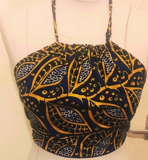 Handmade African Print Crop Top African Print Top Womens - Etsy UK