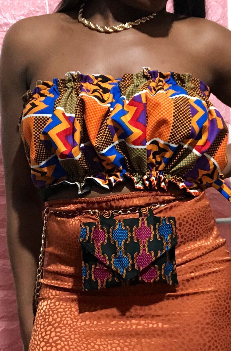 Handmade African Print Top/ Kente and Ankara/african Print - Etsy UK