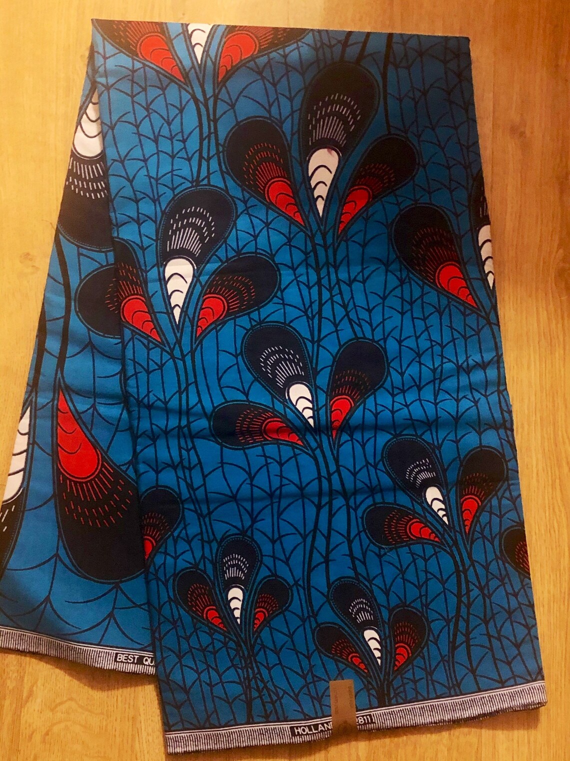 2PCS African Print Window Curtain Drapes Backdrop Home | Etsy UK