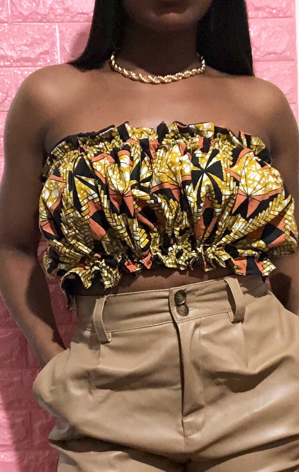 Handmade African Print Top/ Kente and Ankara/african Print - Etsy UK
