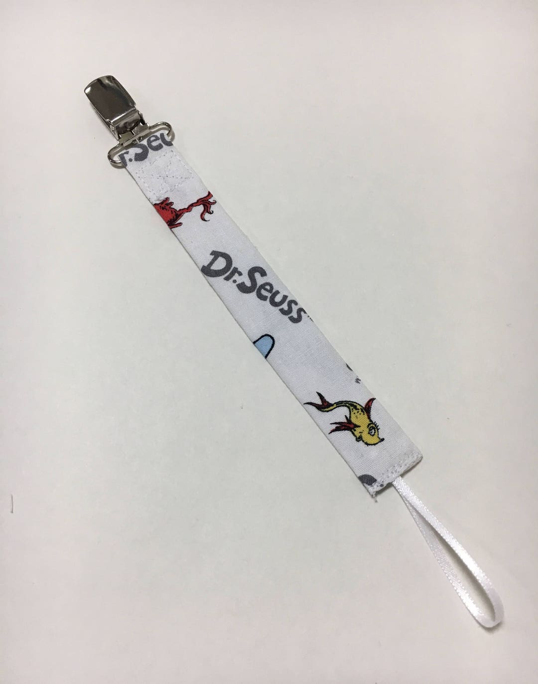 Dr. Seuss Pacifier Clip - Etsy