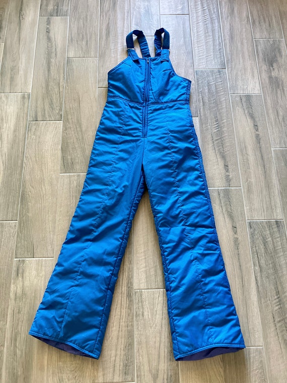 1980s 1990s Blue Ski Overalls - Gem
