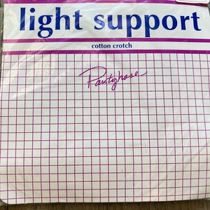 Vintage Panty Hose, 1980s Light Support Stockings - Etsy