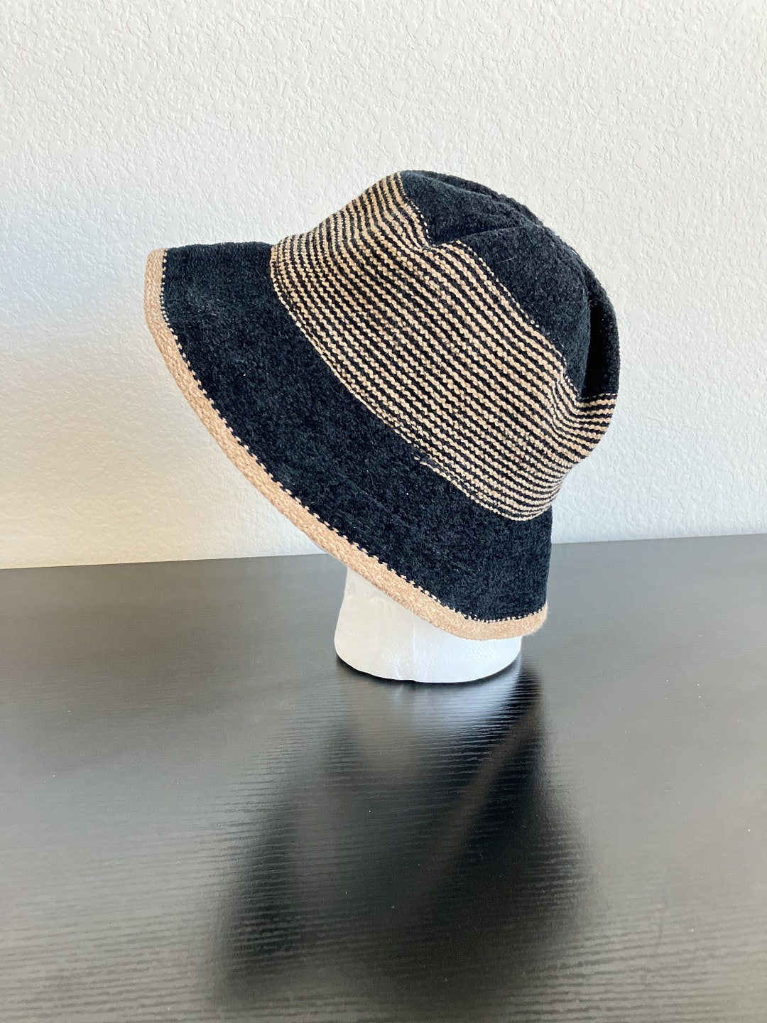 1990s Early 2000s Chenille Bucket Hat - Etsy