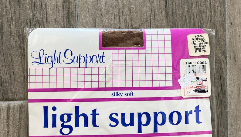 Vintage Panty Hose, 1980s Light Support Stockings - Etsy
