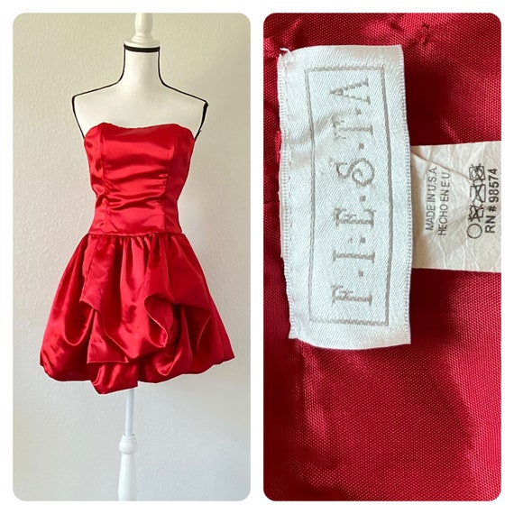 1980s vintage red party - Gem