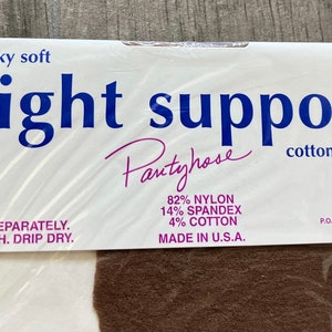 Vintage Panty Hose, 1980s Light Support Stockings - Etsy