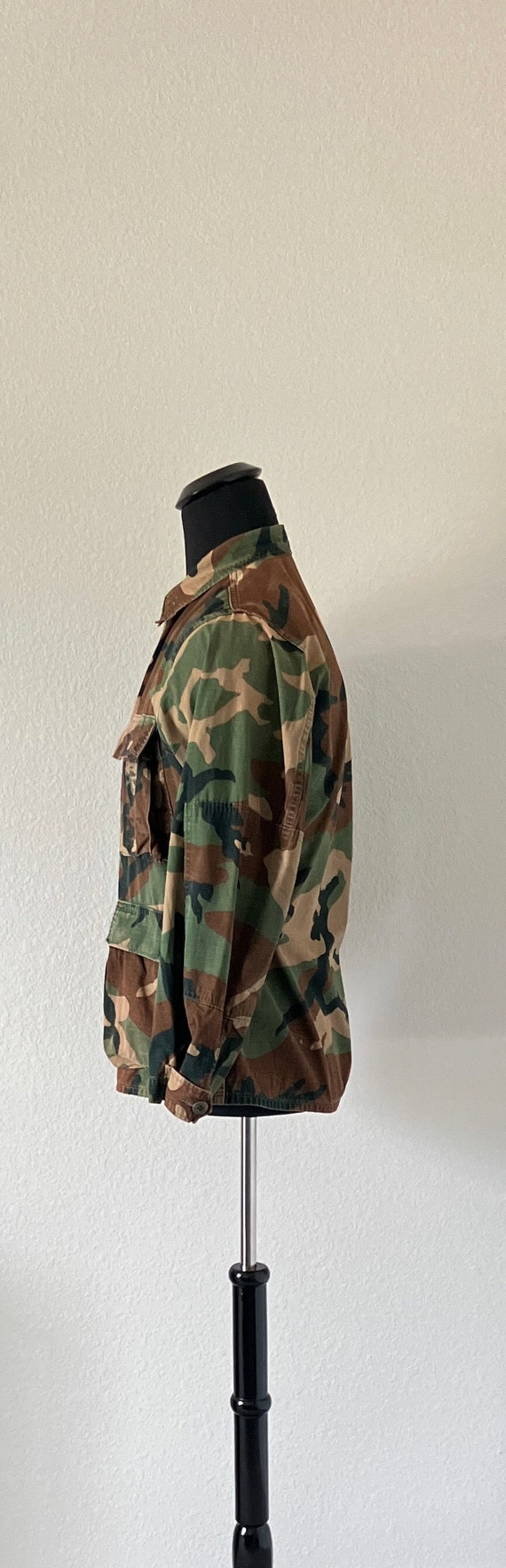 1980s USMC Camo Jacket, Vintage Military Fatigues - Gem