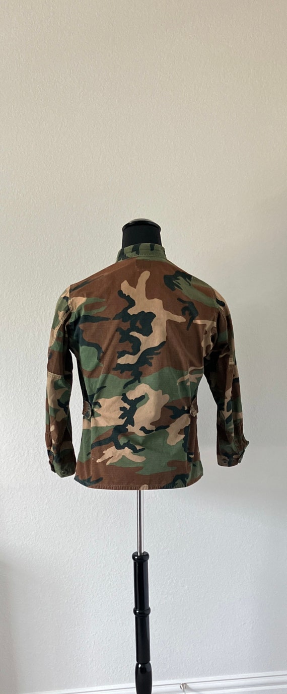 1980s USMC Camo Jacket, Vintage Military Fatigues - Gem
