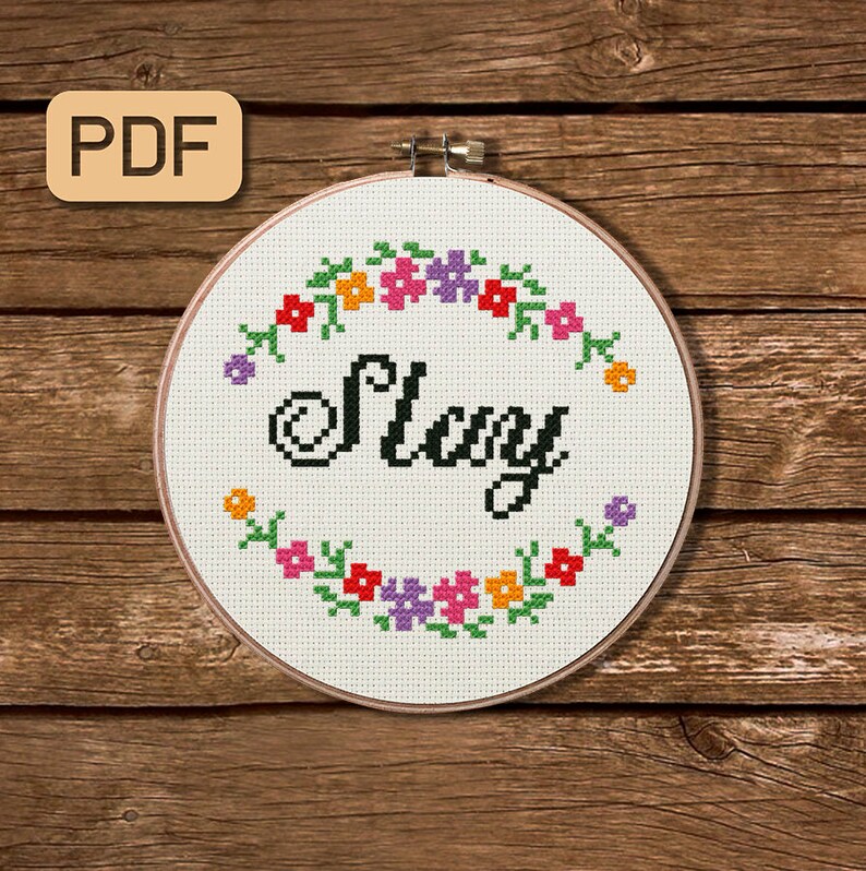 Slay Cross Stitch Pattern PDF | Etsy