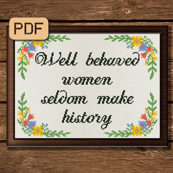 Well Behaved Women - Etsy