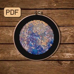 Mercury Cross Stitch Pattern Pdf - Etsy