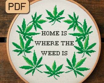 Pot Cross Stitch | Etsy
