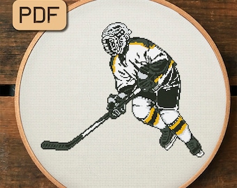 Nhl Cross Stitch | Etsy