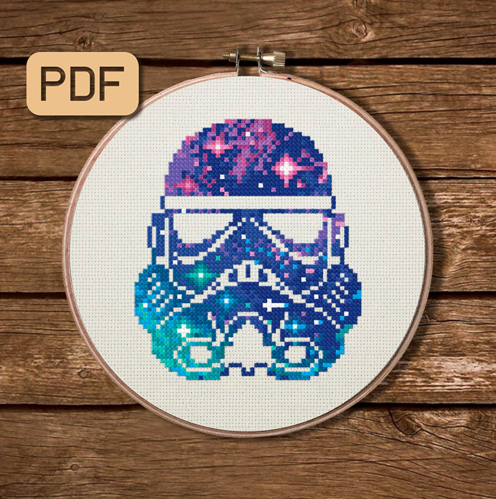 Star Wars Cross Stitch Pattern Stormtrooper Cross Stitch Pdf - Etsy