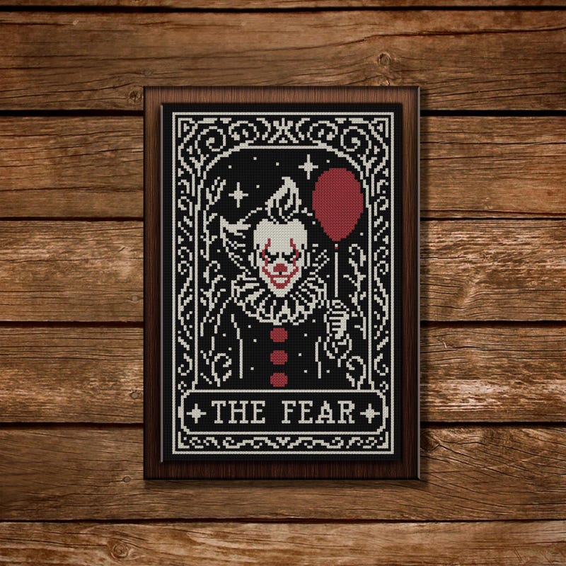 Creepy Clown and Cat - Etsy