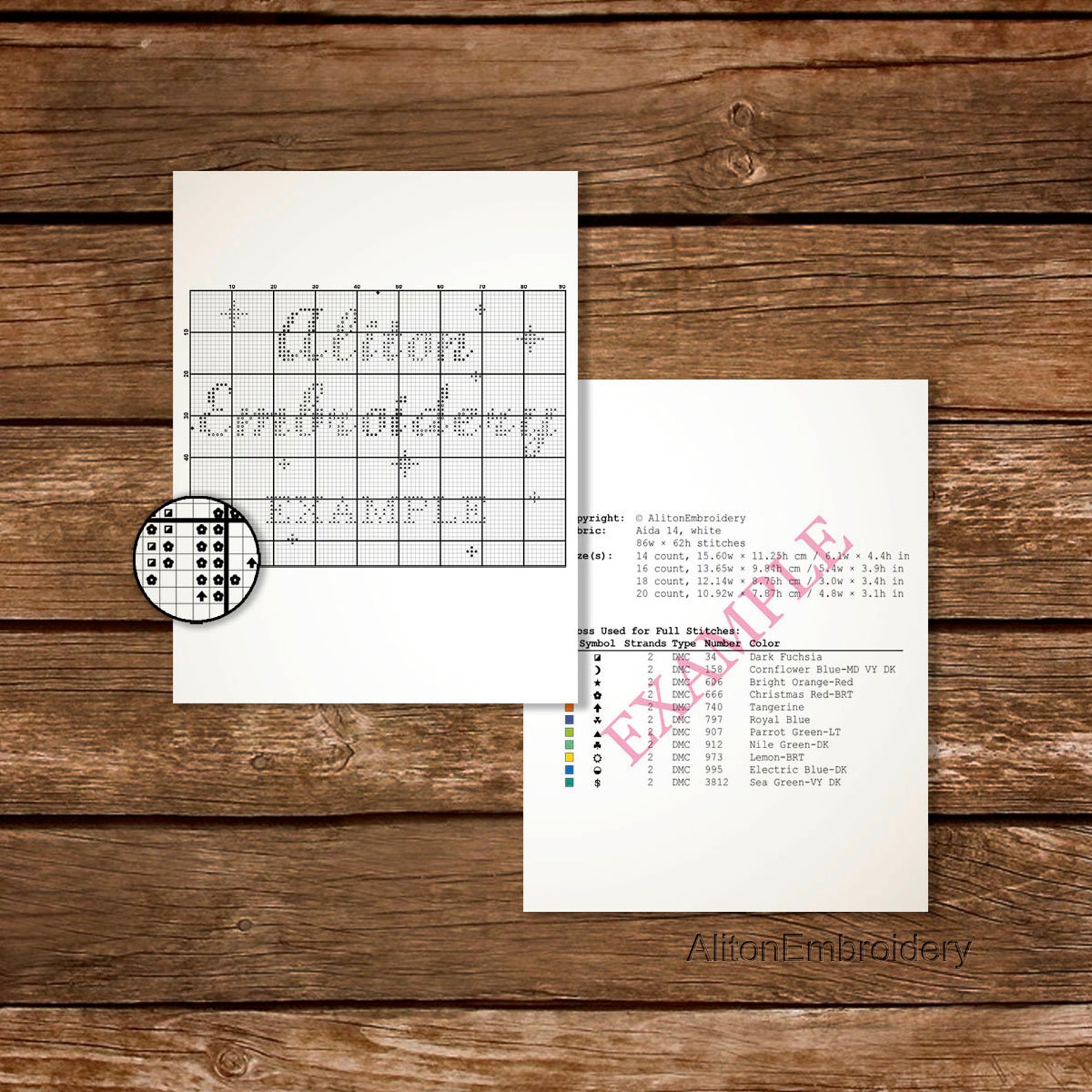 Microbes Cross Stitch Pattern, Bacteria Crossstitch PDF, Germ Virus ...