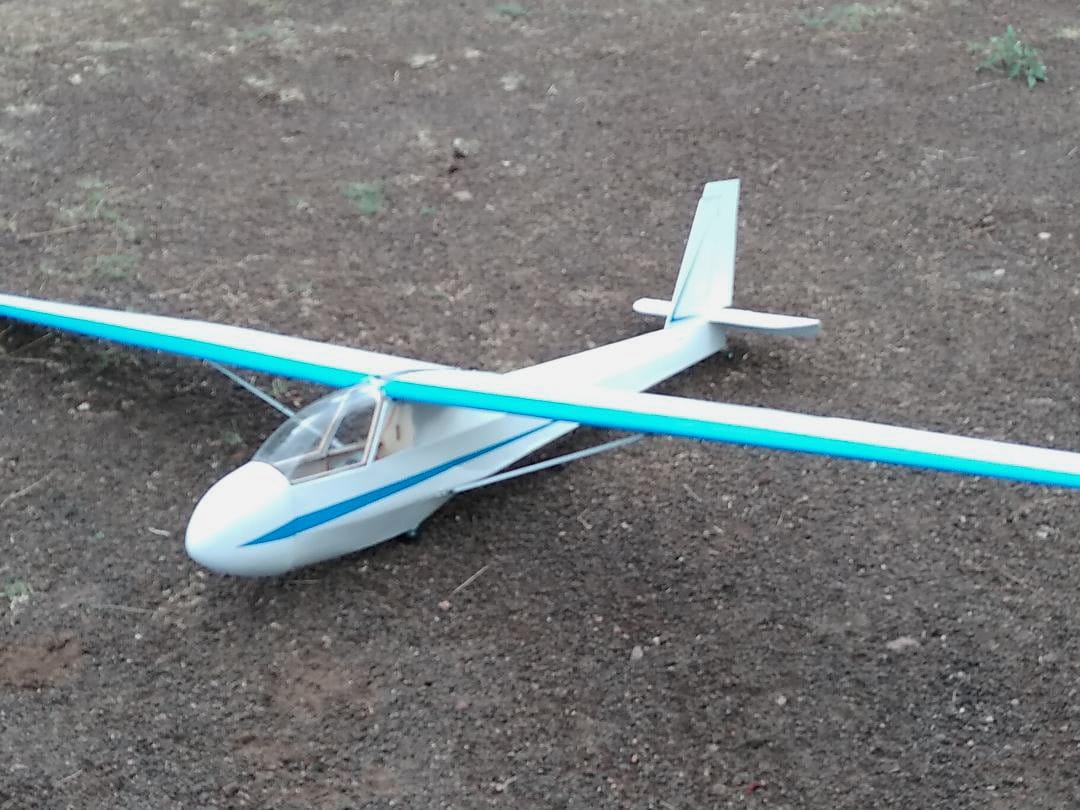 Schweizer SGS 2-33A Laser Cut Partial Kit 1:8 Scale 1.9 Meter Span ...