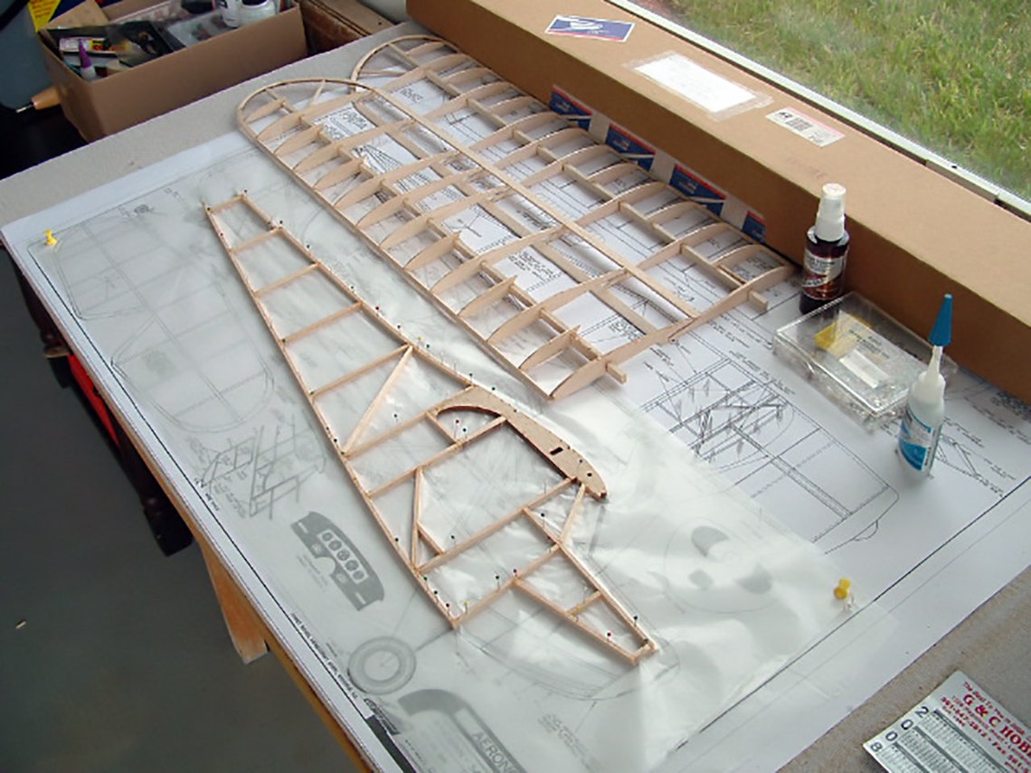 Digital Plan Aeronca Chief 54 Inch Span Rubber or Electric - Etsy Canada