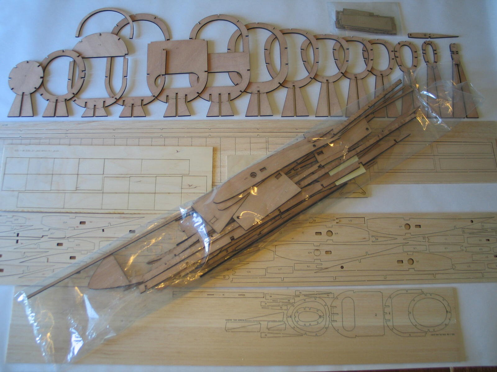 Schweizer SGS 1-36 1:4 Scale 138.6 3.52m Wingspan Laser Cut Partial Kit ...