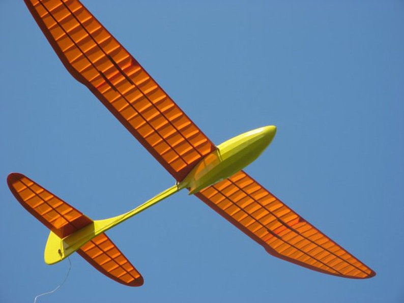 Jasco Thermic 72 Classic Balsa Tow-line Glider Partial Kit With Parts ...
