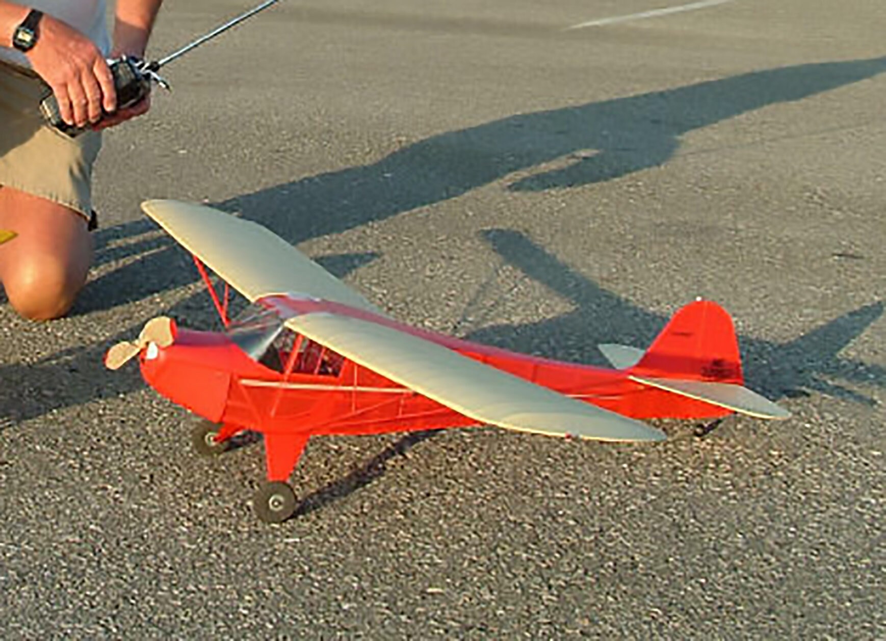 Plastic Engine Cowling for the TMRC Comet Taylorcraft 54 Span Parkflyer ...