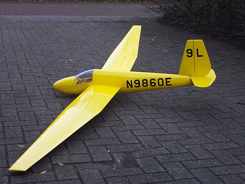 Schweizer SGS 1-23 Canopy 1:4 Scale Sailplane Suitable for - Etsy