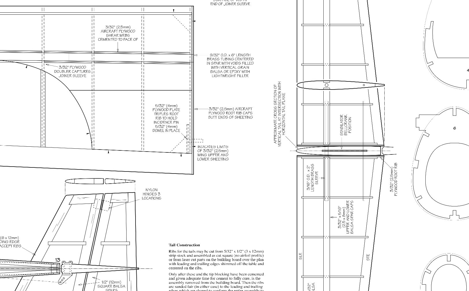 Schleicher ASW-15 1968 Vintage 1:5 Scale 3m 118 Balsa and Plywood ...