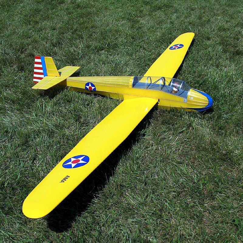 Schweizer SGS 2-12 TG-3A 3.4m 134 Balsa and Plywood Sailplane Plans ...