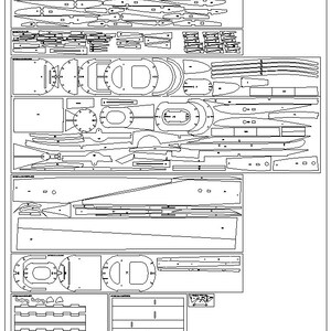 Plans and Patterns for Scratch-build Schweizer SGS 1-26E 2 Sheets 36 X ...