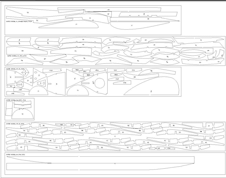 Super Sinbad Partial Kit NO Plans www Download Classic - Etsy