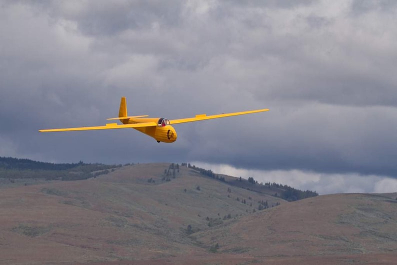 Canopy SGS 1-26 Schweizer 1:4 Scale 3.2m Scale Sailplane Fit to Steve ...